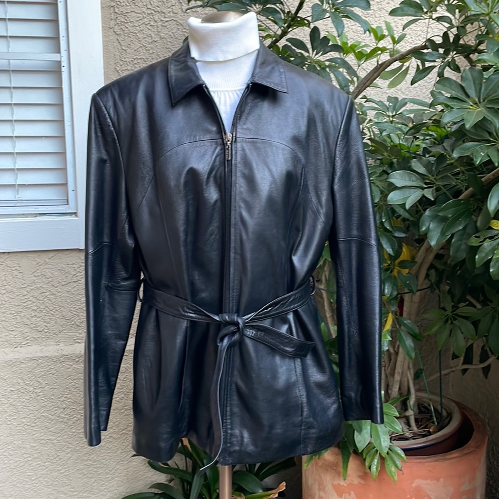 Black Pelle Studio Wilsons Leather Jacket - Gem